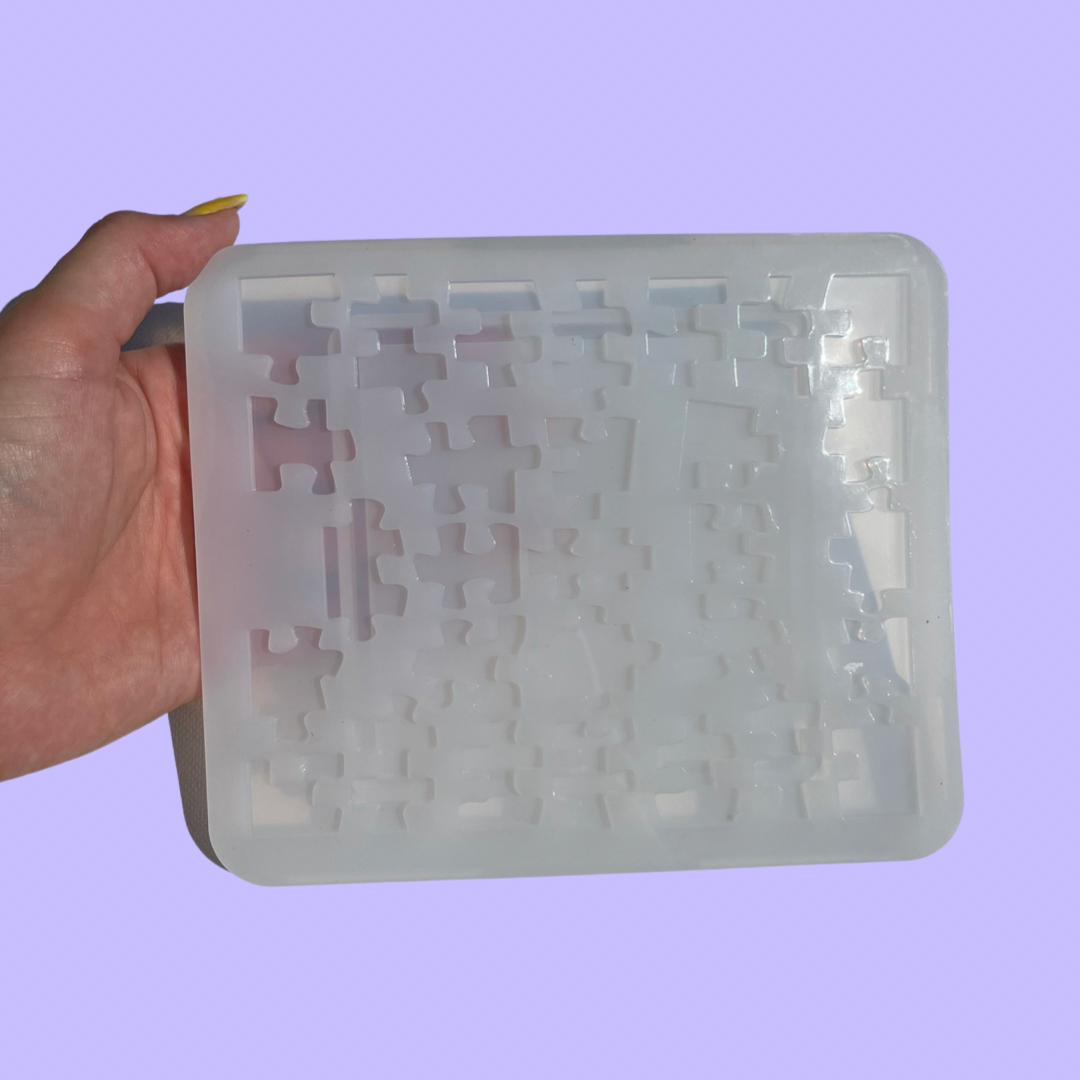 Jigsaw Puzzle Silicone Mould – Drippy